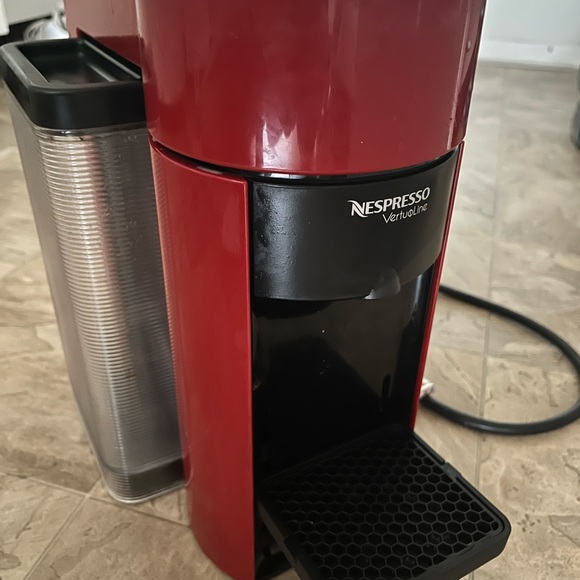 Nespresso | Kitchen | Nespresso Vertuoline Ruby Red Coffee Machine ...